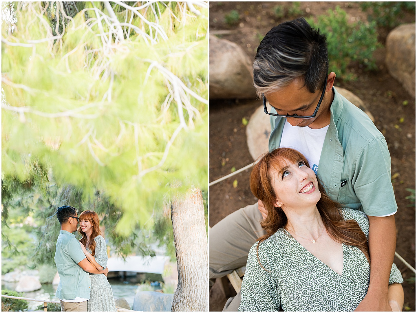 Japanese Friendship Garden Engagement Session | Daniel + Rebecca - KSL ...